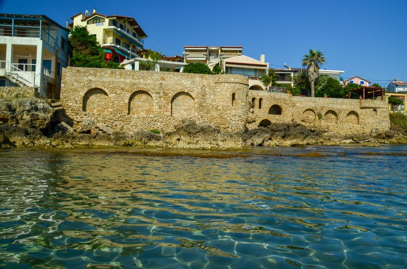 Arkoudi Beach in Ilia Perfecture Greece Editorial Stock Image - Image ...