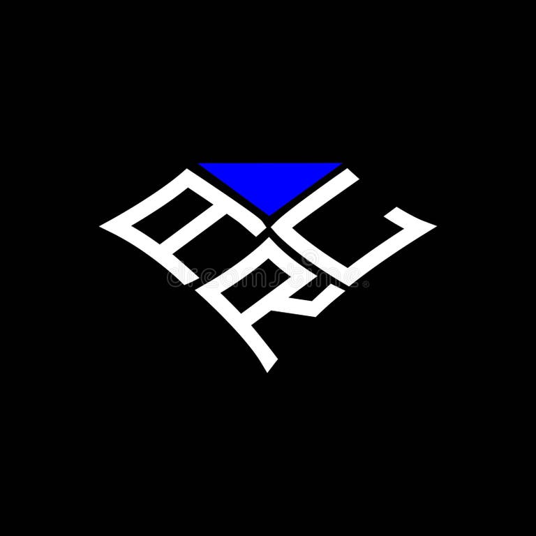 ARL Letter Logo Creative Design with Vector Graphic, Stock Vector ...