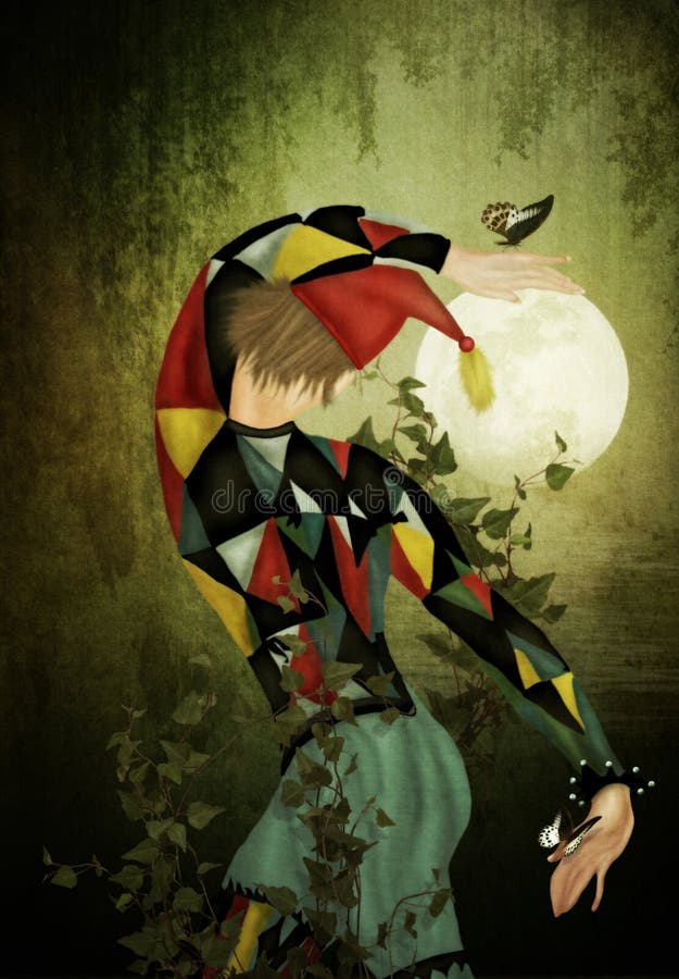 Arlequin stock illustration. Illustration of harlequin - 40924937