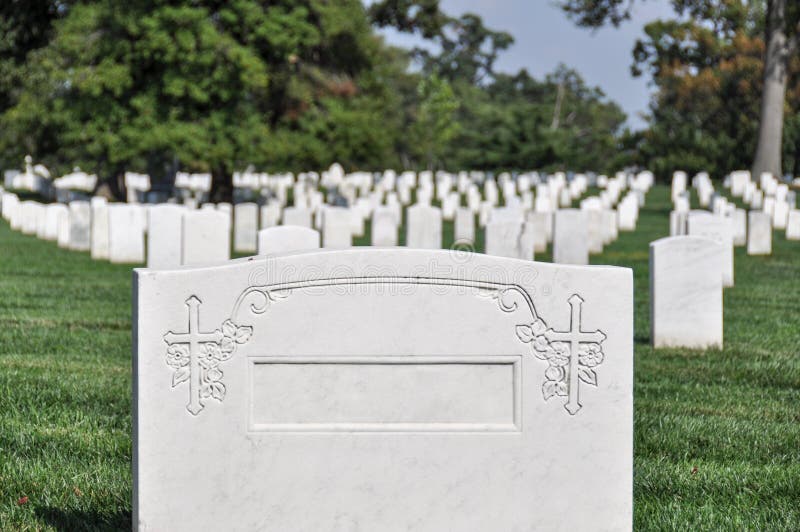 Arlington Cemetery, Washington D.C Stock Image - Image of america ...