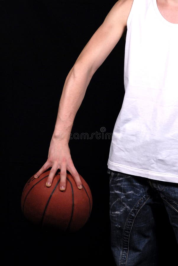 Arm and basketball stock photo. Image of strenght, casual - 5353280
