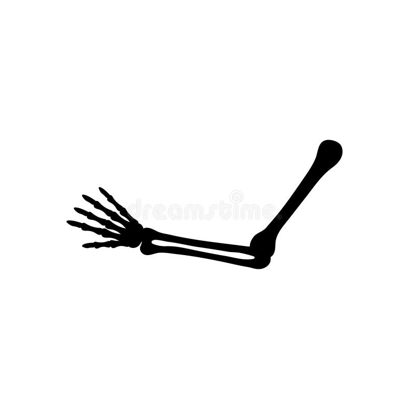 Arm Bone Icon Design Template Vector Isolated Stock Illustration ...
