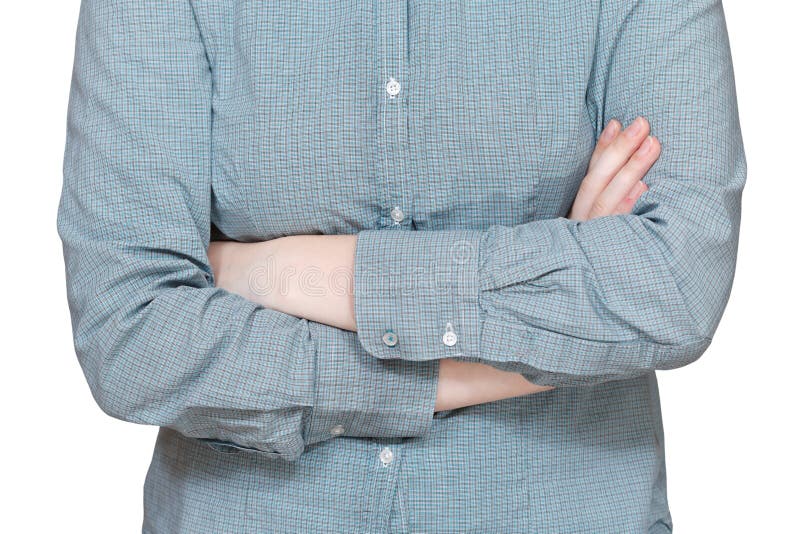 Arm Crossed - Hand Gesture Body Language, Gestures, Psychology Stock ...