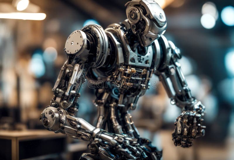 Arm Crossed Robot Artificial Intelligence Robotic Folded Android Ai ...