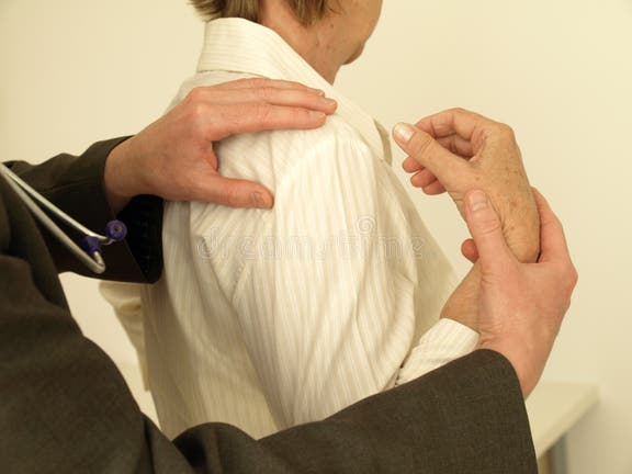 Arm Examination - Range of Movement Stock Image - Image of checking ...