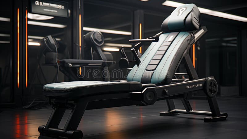 ARM EXTENSION MACHINE for Gym Stock Image - Image of health, adult ...