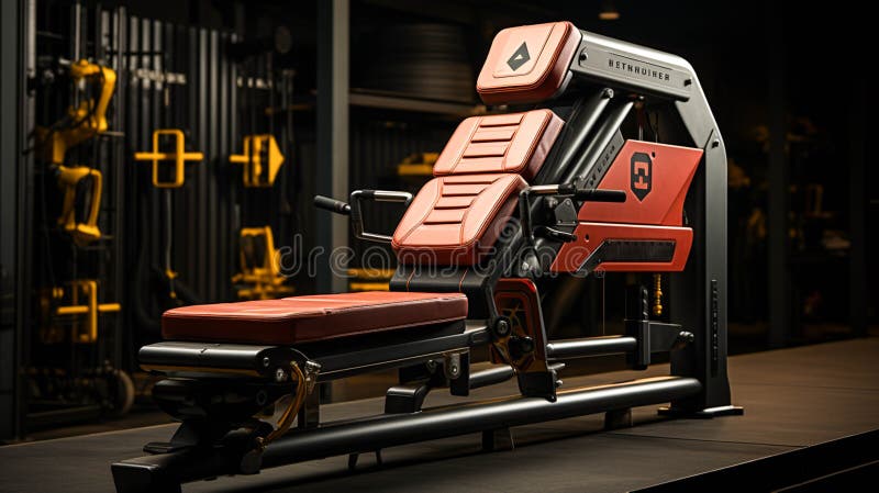 ARM EXTENSION MACHINE for Gym Stock Image - Image of lifestyle, athlete ...