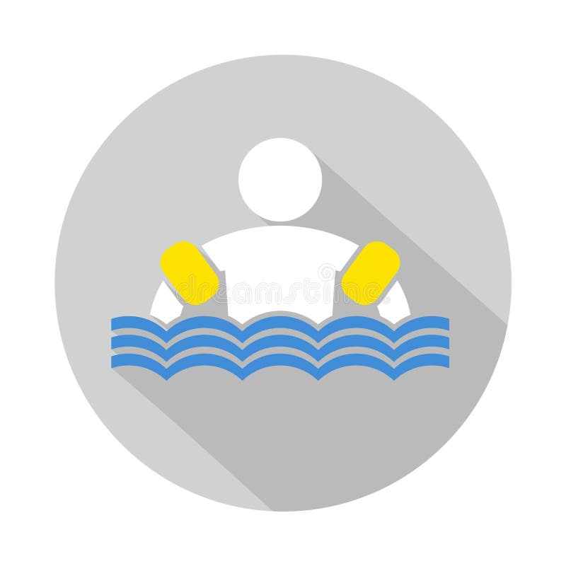 Arm float symbol stock vector. Illustration of save - 157151312