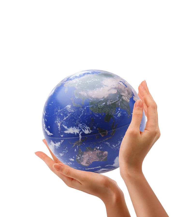 Arm hold earth stock photo. Image of male, earth, planet - 14667106