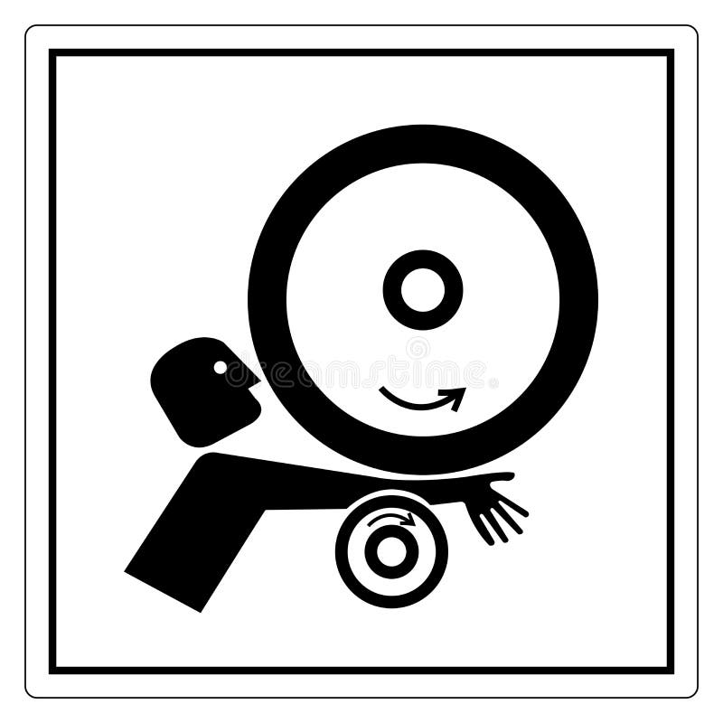 Arm in Rollers Symbol Sign, Vector Illustration, Isolate on White ...