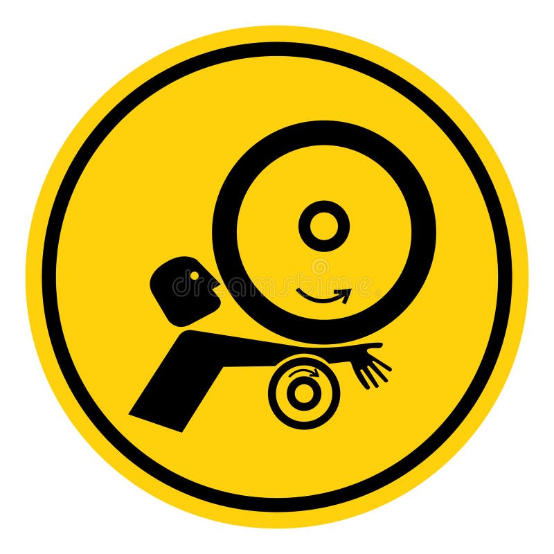 Arm in Rollers Symbol Sign, Vector Illustration, Isolate on White ...