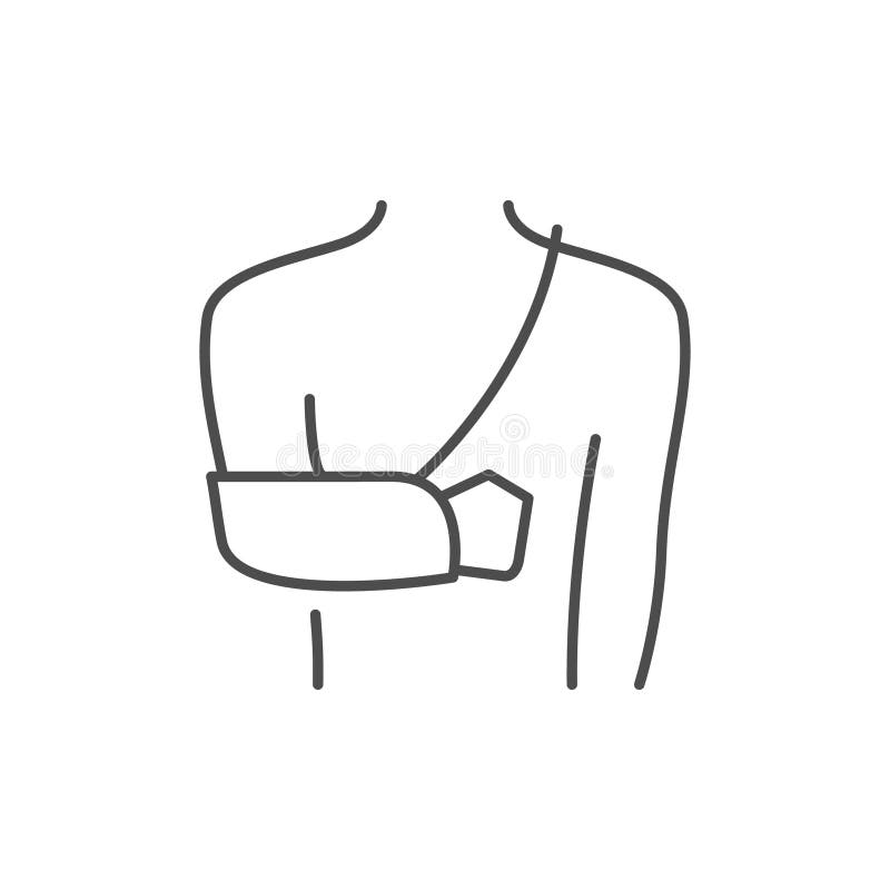 Arm Sling Stock Illustrations – 524 Arm Sling Stock Illustrations ...