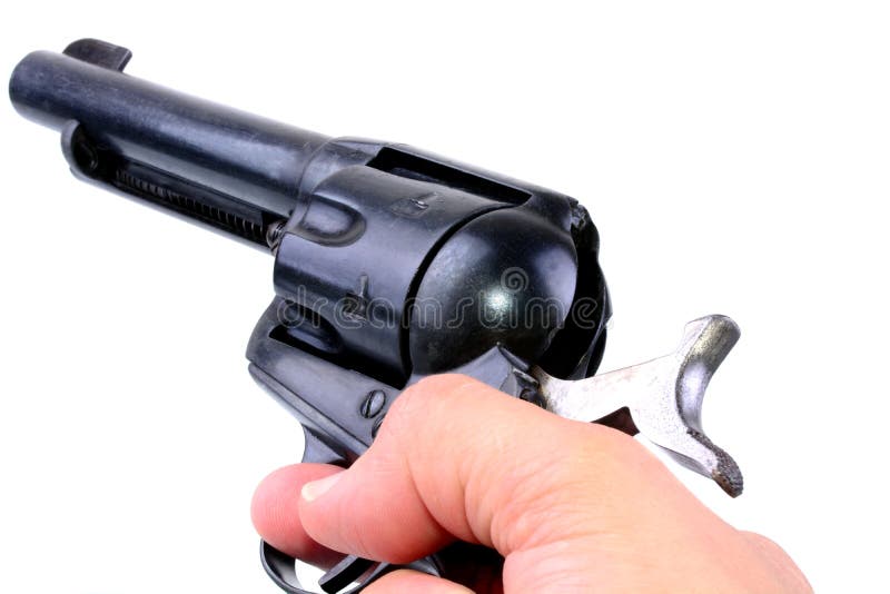 Arma de la mano foto de archivo. Imagen de pistola, apuntar - 44582982