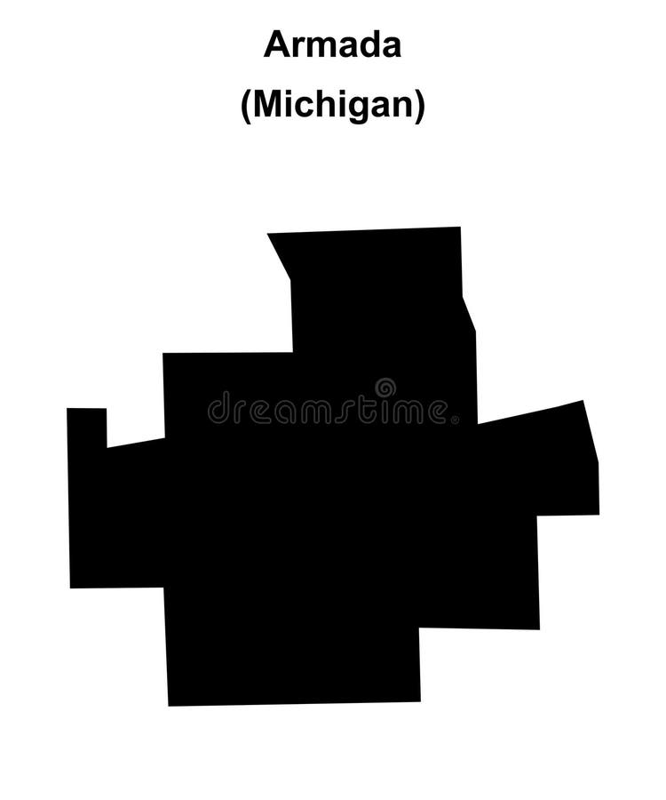 Armada outline map stock vector. Illustration of infographic - 387408487