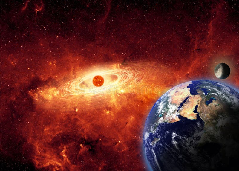 Armageddon stock illustration. Illustration of fireball - 13748662