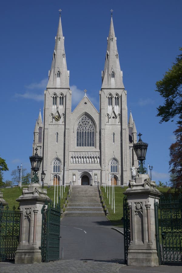 Armagh Cathedral stock photo. Image of roman, blue, gateway - 9858568