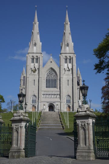 Armagh Cathedral stock photo. Image of roman, blue, gateway - 9858568