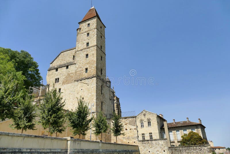 The Armagnac Tower Overlooking the City of Auch Stock Photo - Image of ...