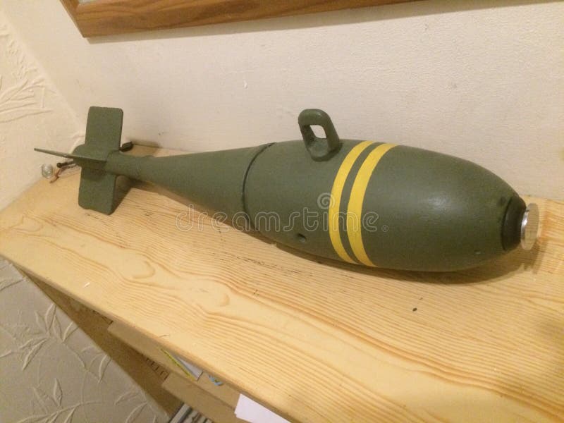 Armamento De Aeronaves, Bomba Explosiva Alta Foto de archivo - Imagen ...