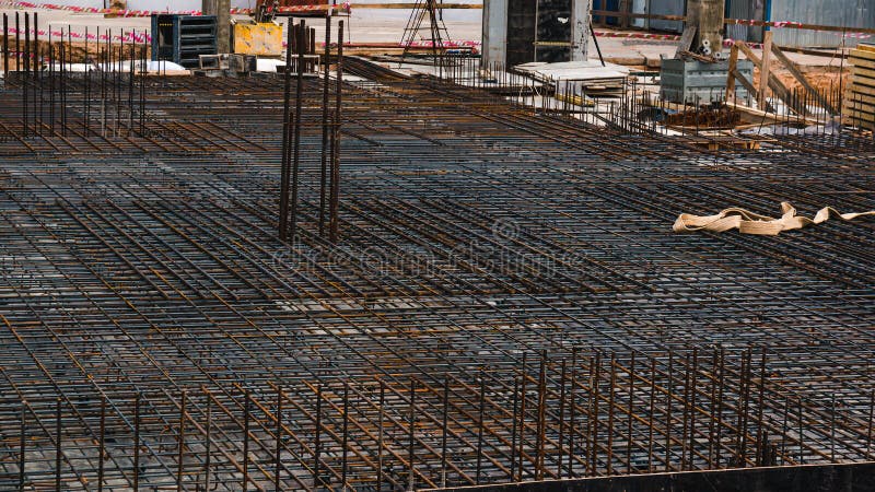 Armature on the Background of an Industrial Workshop. Fitting Stock ...