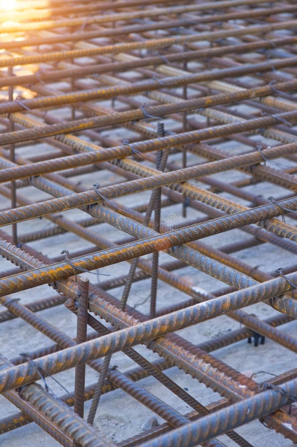Armature stock photo. Image of foundation, concrete, mesh - 52189050