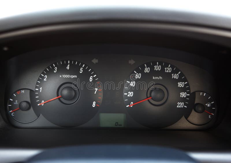 Armaturenbrett des Autos stockbild. Bild von mode, motor - 5093919