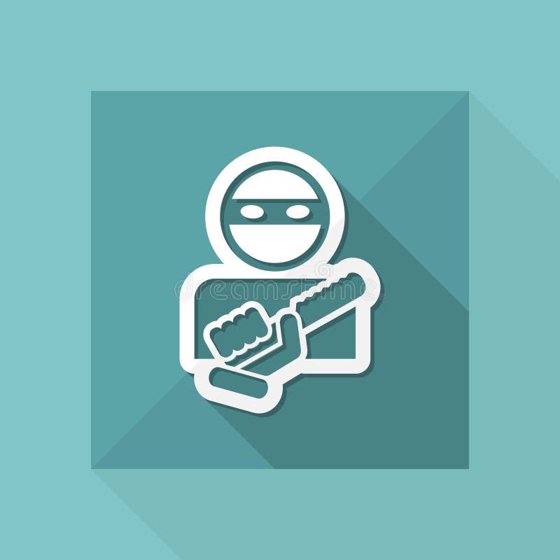 Armed bandit icon stock vector. Illustration of armed - 118516300