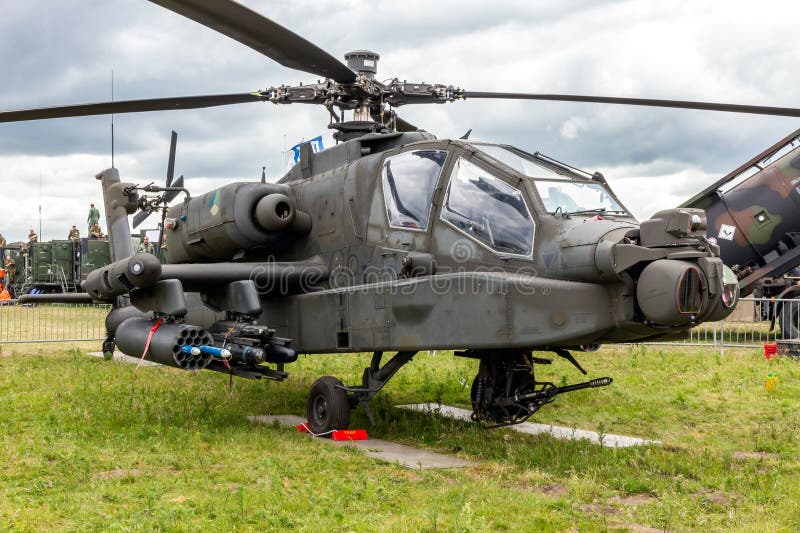 Armed Boeing AH-64D Apache Attack Helicopter. Editorial Photography ...