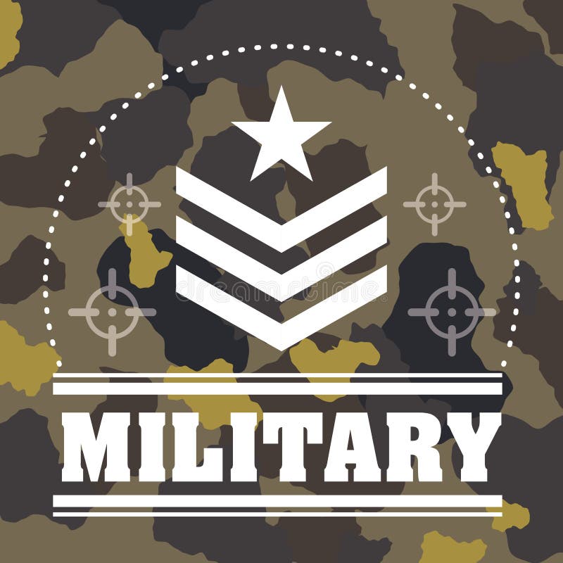 Armed forces design stock vector. Illustration of american - 63698749