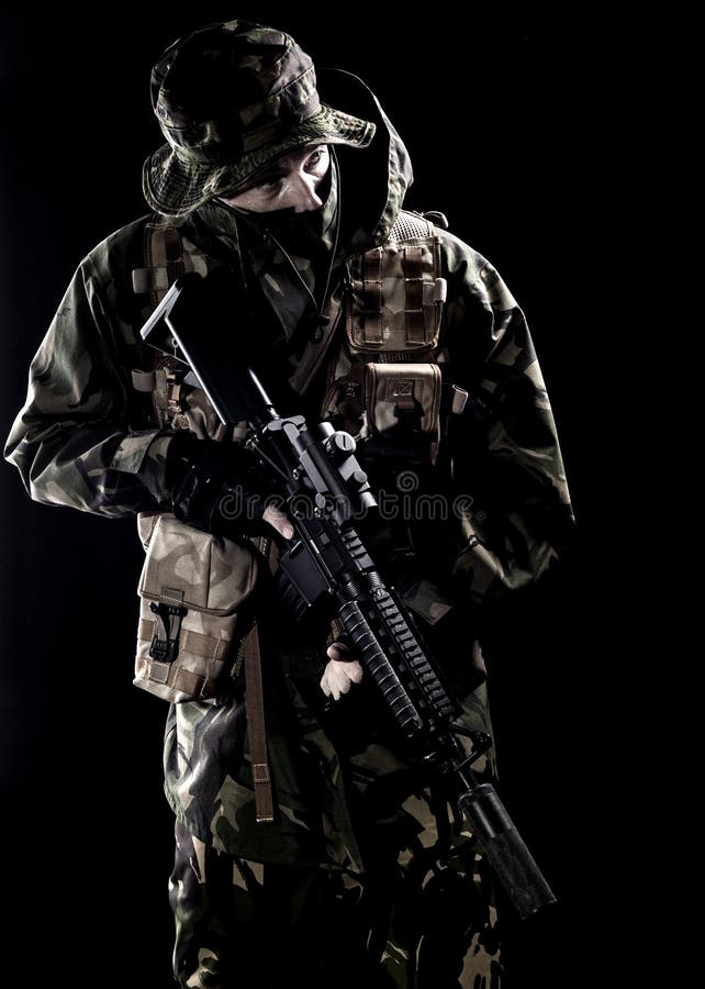 Armed forces stock photo. Image of dark, danger, bulletproof - 50777974