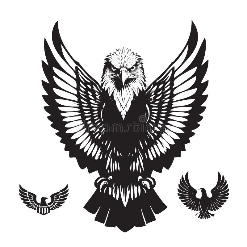 Armed Forces symbol stock illustration. Illustration of wing - 341663681