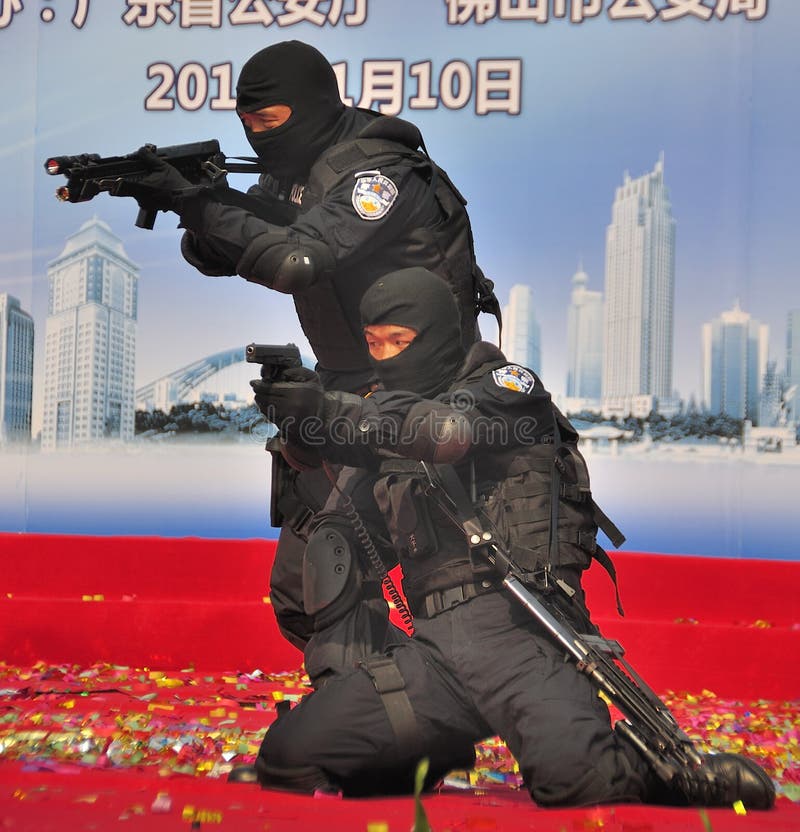 An Armed Police Officer Duty Belt Stock Photo - Image of officer, city ...