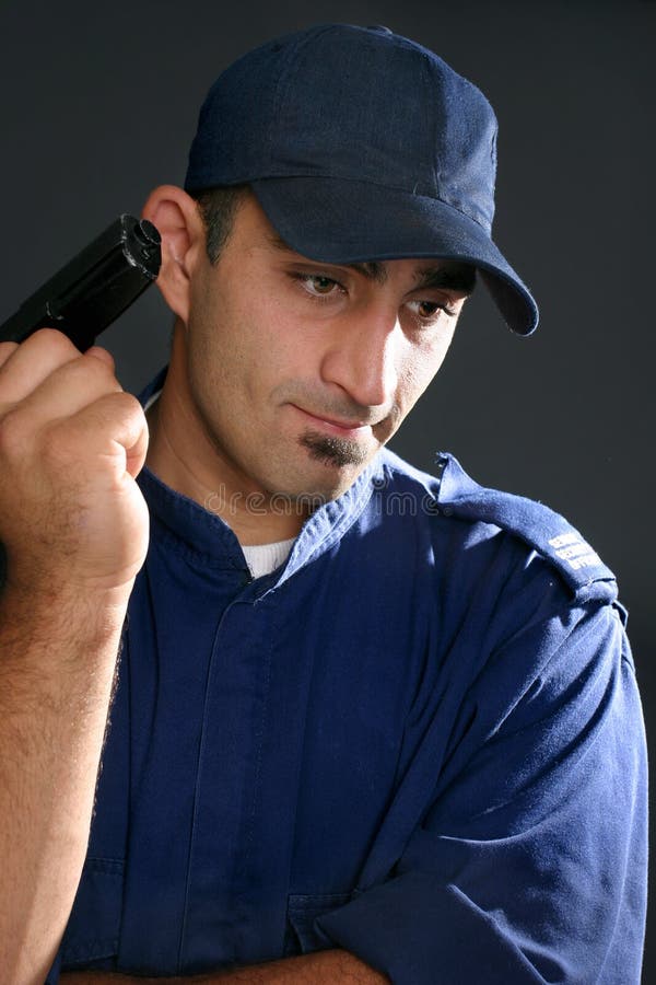 Armed security guard stock photo. Image of prison, protect - 1727450