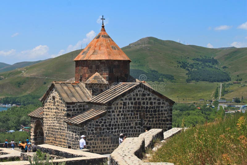 Hayravank Monastery on Sevan Lake in Armenia Editorial Stock Image ...