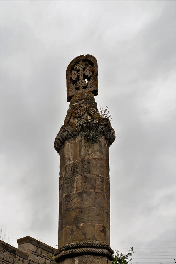 Armenia, Tatev, September 2022. Ancient Seismograph in the Form of a ...