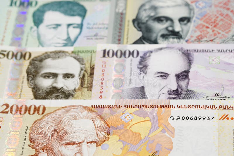 Armenian Dram a Business Background Stock Photo - Image of economy ...