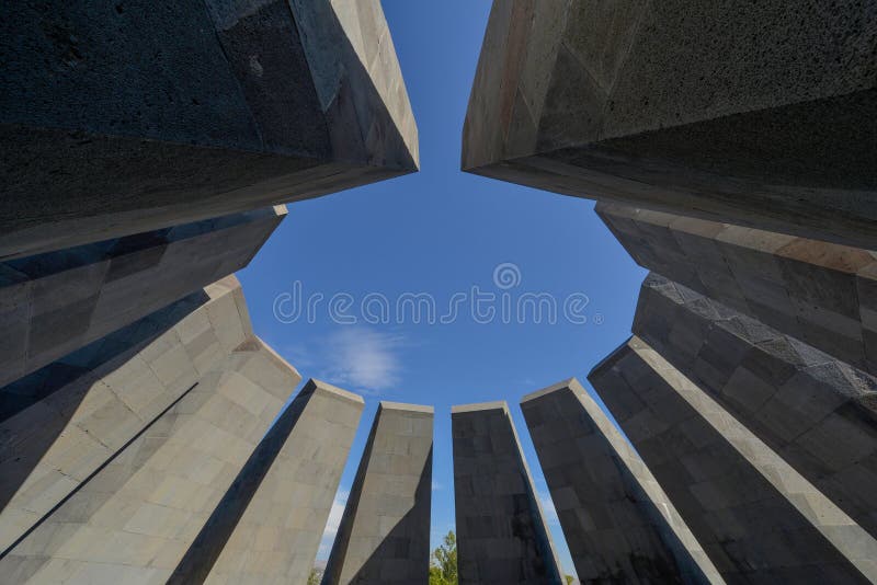 Armenian Genocide Memorial Monument, in Yerevan Editorial Photography ...