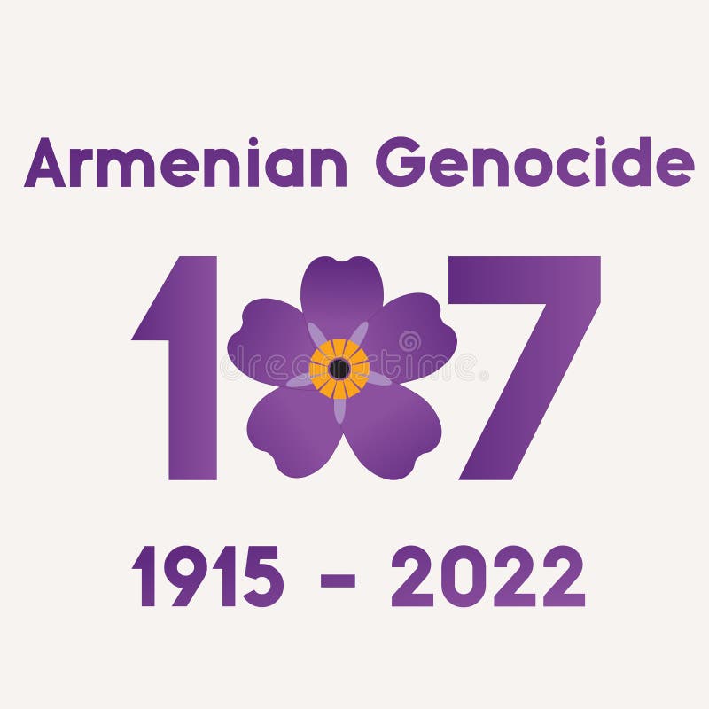 Armenian Genocide 1915-2021, Vector File 2022-2023 Stock Vector ...