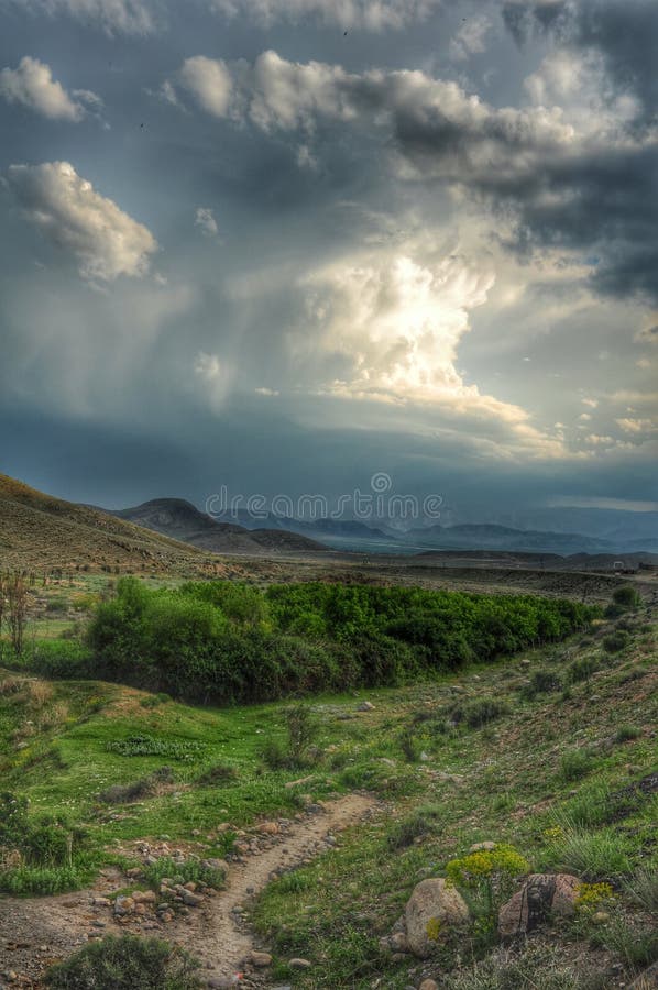 Armenian landscape stock photo. Image of armenian, spring - 43973336