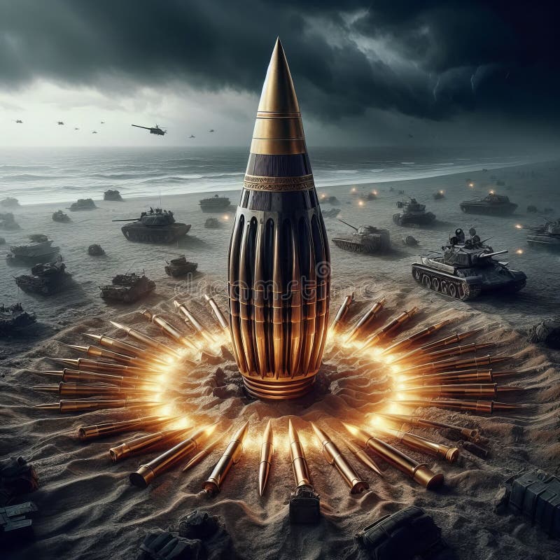 Armor Piercing Shell a Shell Designed To Penetrate Arm Stock Photo ...