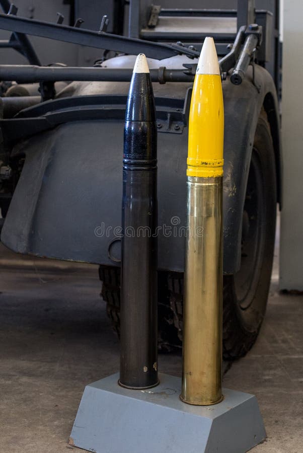 Armor Piercing Shells for Guns Stock Photo - Image of guns, cartridge ...