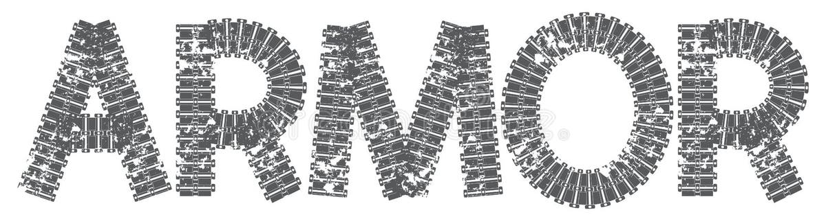 Armor Typeface Stock Illustrations – 271 Armor Typeface Stock ...