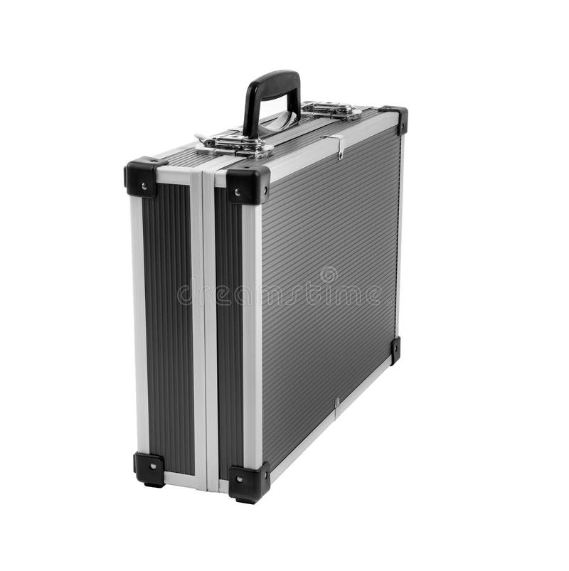Armored Business Case for Money Stock Photo - Image of concept, black ...