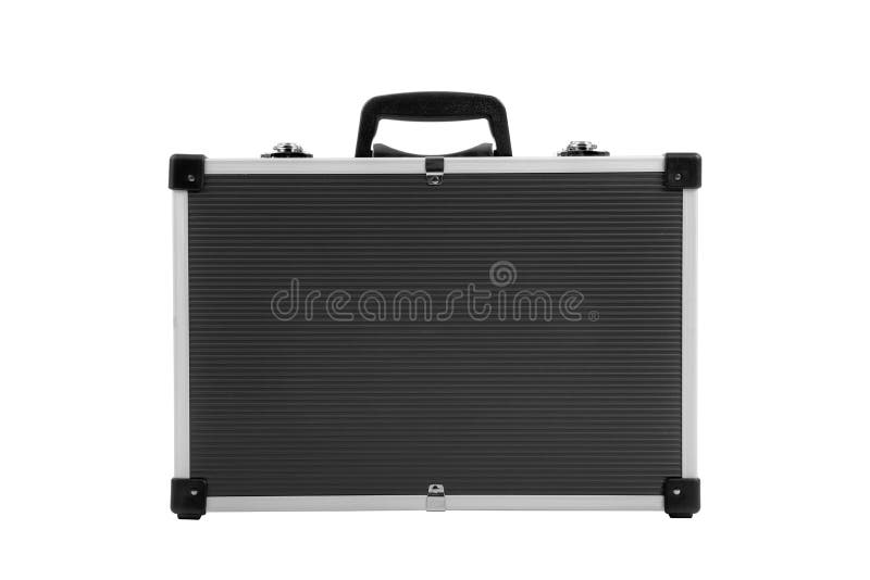 Armored Business Case for Money Stock Photo - Image of concept, black ...