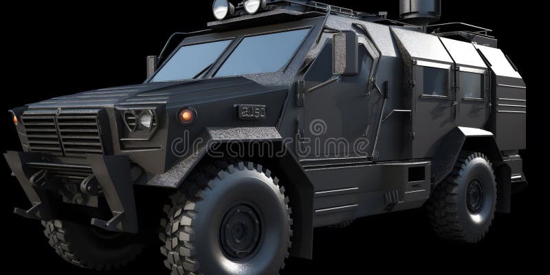Armored Car Security Protection Hyper-realistic One Generative AI Stock ...
