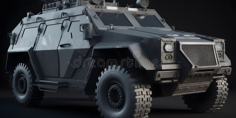 Armored Car Security Protection Hyper-realistic Three Generative AI ...