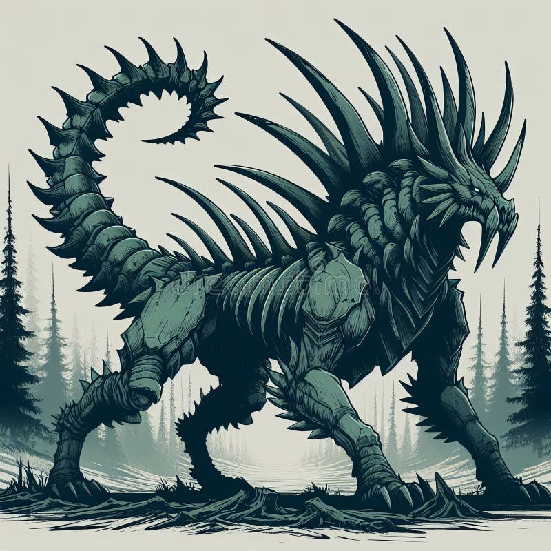 Armored Centipede Stock Illustrations – 15 Armored Centipede Stock ...