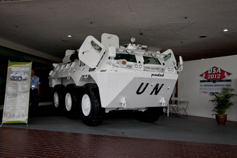 Armoured Fighting Vehicle RIMAU 6x6 Editorial Photo - Image of carrier ...