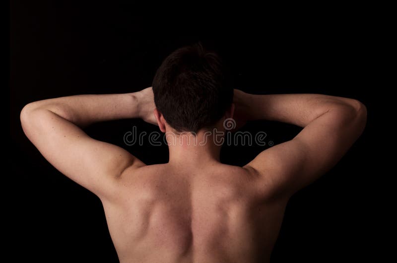 Arms and back stock photo. Image of series, muscles, static - 38672368