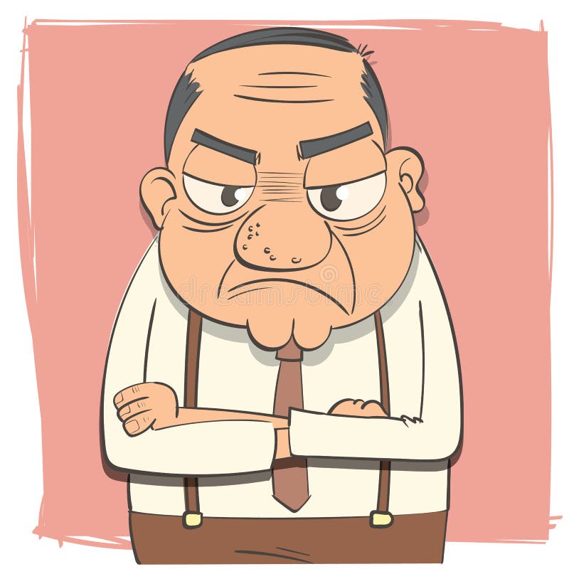 Scowl Stock Illustrations – 367 Scowl Stock Illustrations, Vectors ...